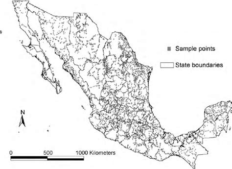 Distribution Of The Soil Sample Points Semarnat Cp 2002 Each Soil