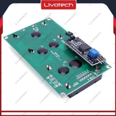 Jual LCD Display Blue X I C Character Background Layar Biru A Modul IIC Di Seller