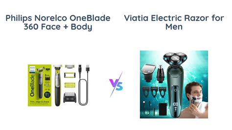 🔥 Philips Norelco Oneblade 360 Vs Electric Razor For Men 🔥 Youtube