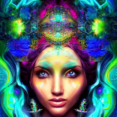 Photorealistic Magic Goddess Of Creation Stable Diffusion Openart