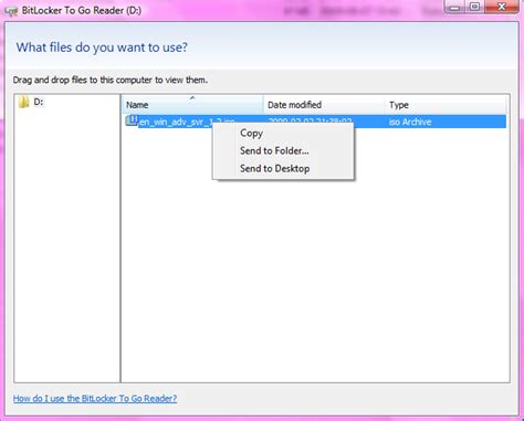 Bitlocker To Go First Try W Files