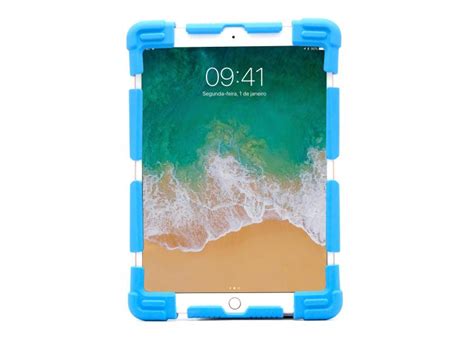 Capa Universal De Silicone Para Tablet Azul Un912bl Geonav Com O