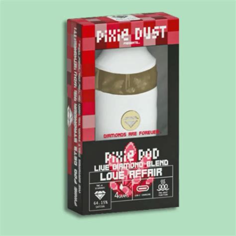 Pixie Pod Live Diamonds Vape 4g Thca Disposable