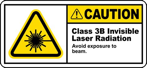Caution Class 3b Invisible Laser Radiation Label Claim Your 10 Discount
