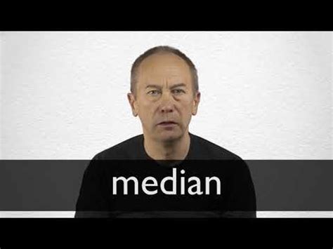 MEDIAN Definition And Meaning Collins English Dictionary