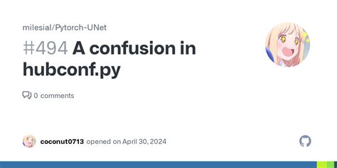 a confusion in hubconf py · issue 494 · milesial pytorch unet · github