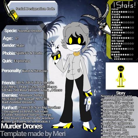 Serial Designation Code Murder Drones By Merisaphire3 On Deviantart