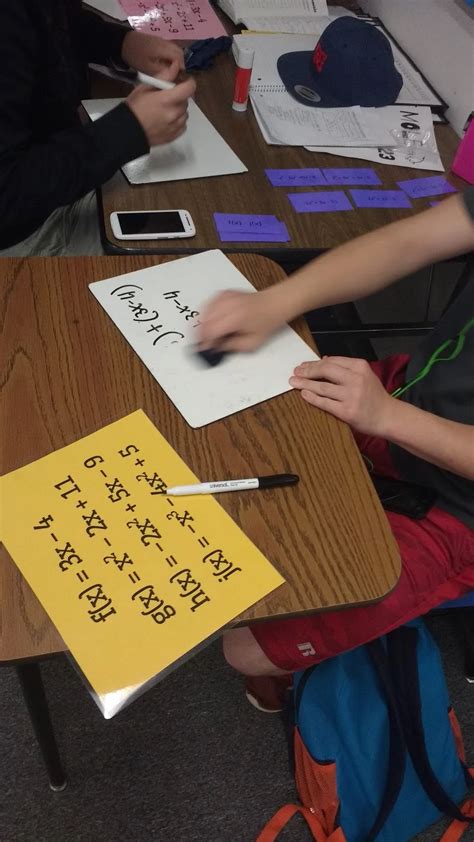 Adding And Subtracting Polynomials In Function Notation Question Stack Activity Math Love