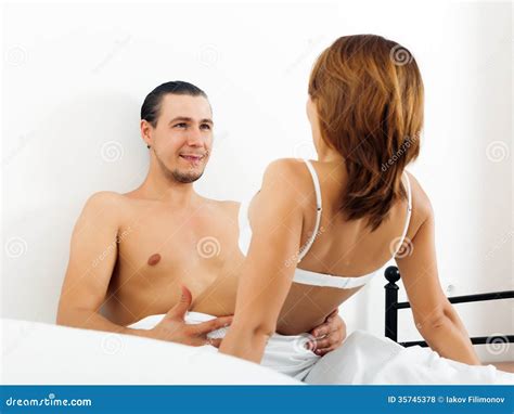 Handsome Man Having Sex With Woman Stock Photo Image Of Room Play