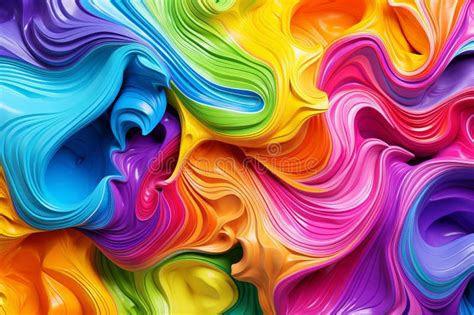 Vibrant Abstract Background Dynamic Shapes And Bold Colors For Modern