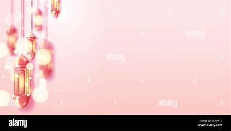 Beautiful Holy Month Eid Mubarak Background Stock Vector Image And Art Alamy