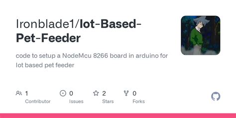 GitHub Ironblade1 Iot Based Pet Feeder Code To Setup A NodeMcu 8266