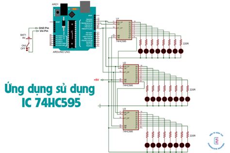 74hc595 Là Gì Sơ đồ Chân Thông Số Kỹ Thuật Và Nguyên Lý Hoạt động Điện Tử Sáng Tạo Vn