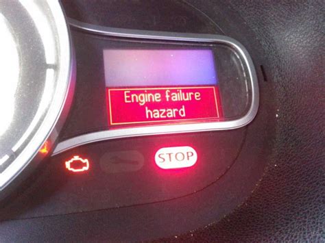 Ошибка Engine failure hazard Renault Megane форум Renault Megane