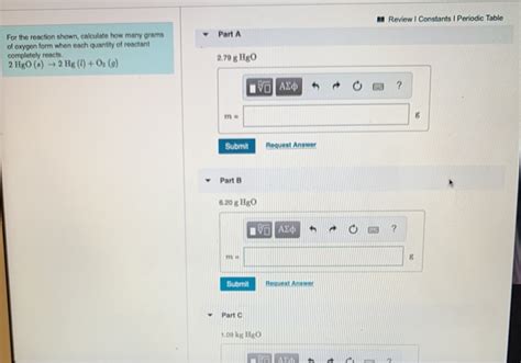 Solved Review Constants 1 Periodic Table - Part A For the | Chegg.com