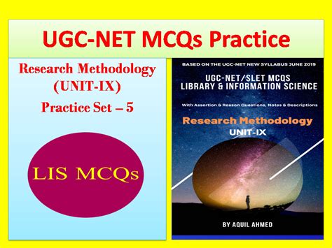 Research Methodology Unit Ix Practice Set 5