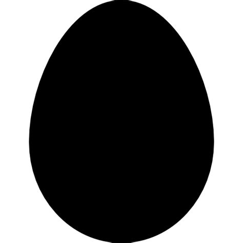 Egg Basic Straight Filled Icon Egg Basic Straight Filled Icon