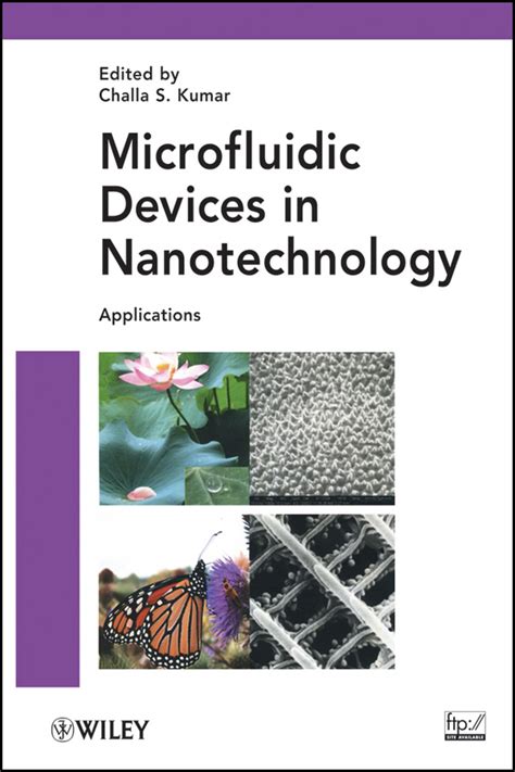 Microfluidic Devices In Nanotechnology 9780470590690 Gangarams