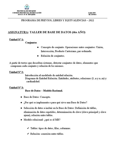 Base De Datos Descargar Gratis Pdf Sql Bases De Datos