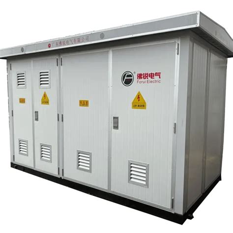 European Box Type 35kv 1250 Kva Electrical Environment Protection