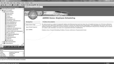 Modeling Interface The Simulation Interface Figure 3 Presents The
