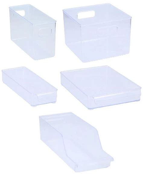 Plastic Fridge Storage Box Container Can Fruit Vegetable Food Organiser