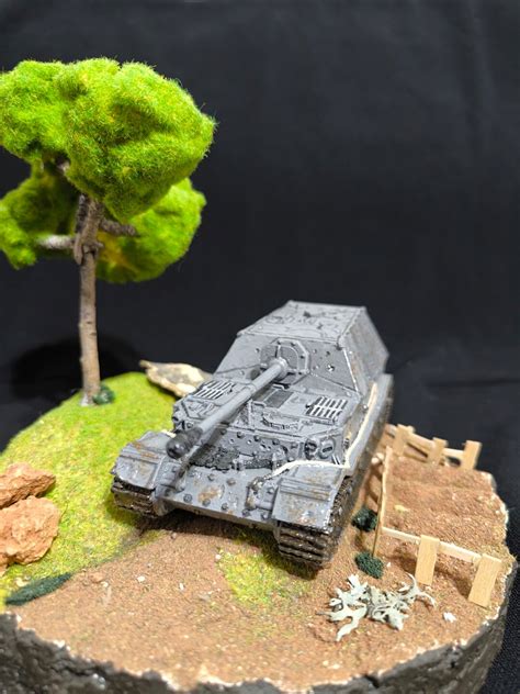 Realistic Model Ferdinand German Tank Destroyer Etsy