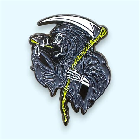 死神 ドクロ 髑髏 ハロウィン ピン ピンバッジ バッジ ポスト投函 Cp Select 通販 Yahoo ショッピング