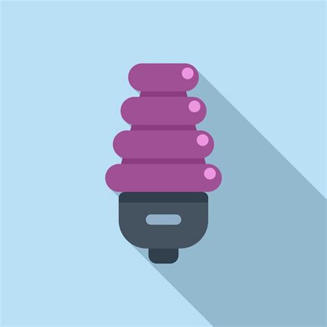 Premium Vector Uv Lamp Icon Flat Vector Disinfection Light