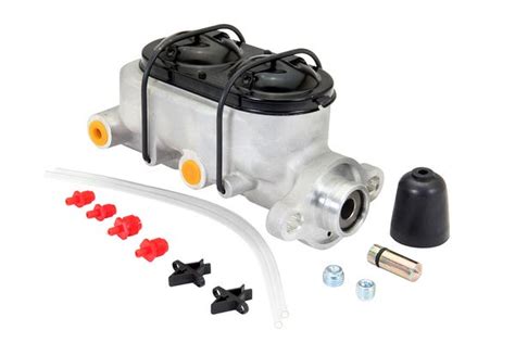 cpp aluminum power master cylinder 1 1 8 left ports