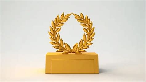 황금 트로피 트로피 수상 3d는 빨간색 천과 금색 배경이 있는 연단에 있는 금 트로피 컵을 렌더링합니다 고화질 사진 사진 골드 트로피 배경 일러스트 및 사진 무료