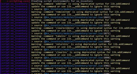 Error Issue Overextended Ox Lib GitHub