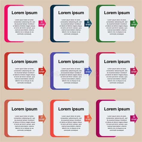 Infographic Element Template Design Stock Vector Illustration Of Business Circle 256092680