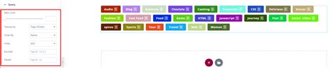 How To Use Tag Cloud Widget