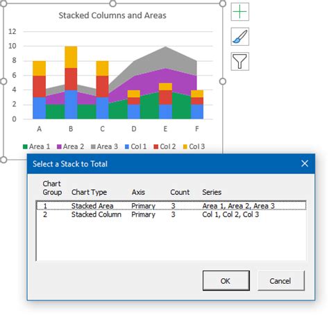 Add Totals To Stacked Column Chart Peltier Tech