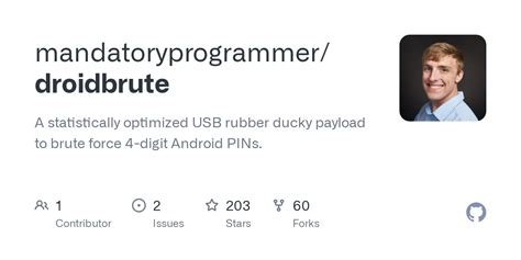 GitHub Mandatoryprogrammer Droidbrute A Statistically Optimized USB Rubber Ducky Payload To