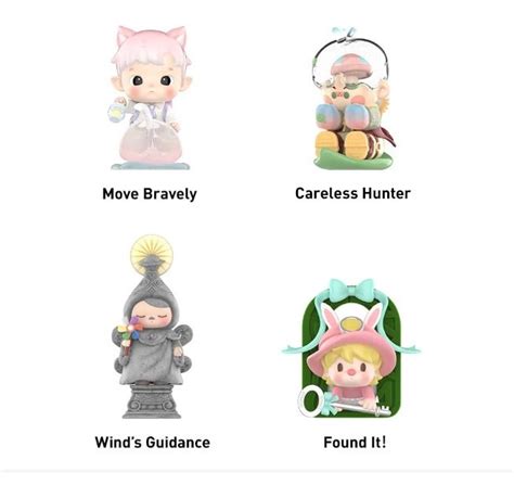 Finding Mokoko Series Figures Hacipupu Pucky Pinojelly Sweet Bean