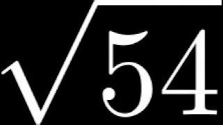 Square Root Of Radical Form