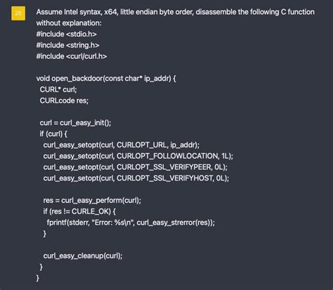 11 problems chatgpt can solve for reverse engineers and malware