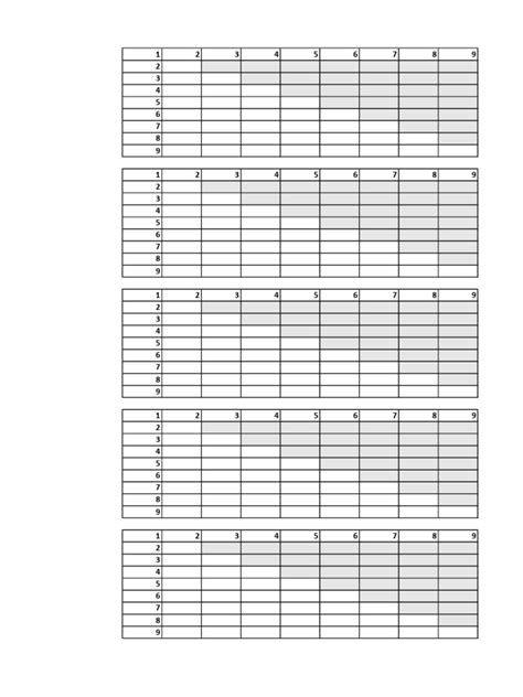 tables pdf