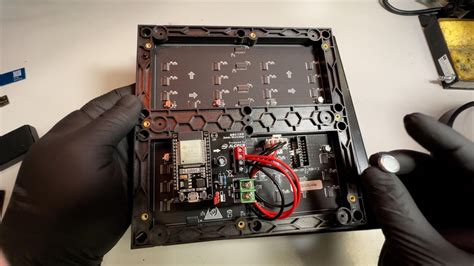 Rgb Matrix Led Mario Bros Clock 7 Steps Instructables