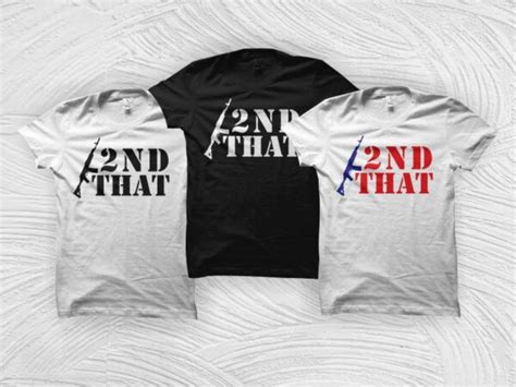2nd That Gun Law 2nd Amendment T Shirt Design For Sale Buy T Shirt