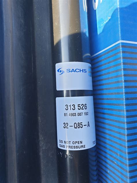 313526 Амортизатор SACHS | Запчасти на DRIVE2