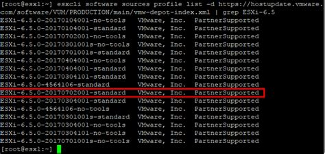 Upgrading Vmware Esxi To 65 Update 1 With Commandline Virtualization