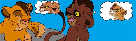 Kovu And Kopa Just Hanging Aroundand Talkin By Sup Fan On Deviantart