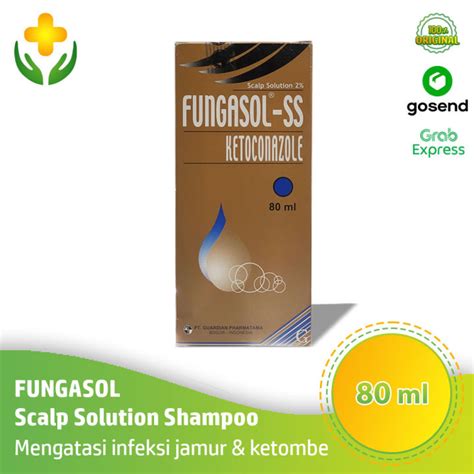 Fungasol Scalp Solution Shampoo 80 Ml Shampoo Infeksi Jamur Ketombe Fungasol Ss Lazada Indonesia