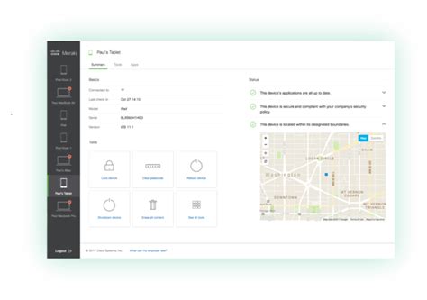Mobile Device Management Mdm License Cisco Meraki