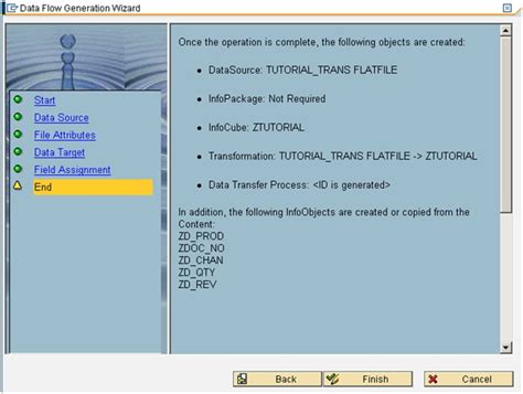 Creating Dataflows Through Wizard In Sap Bw 73 Sap Community