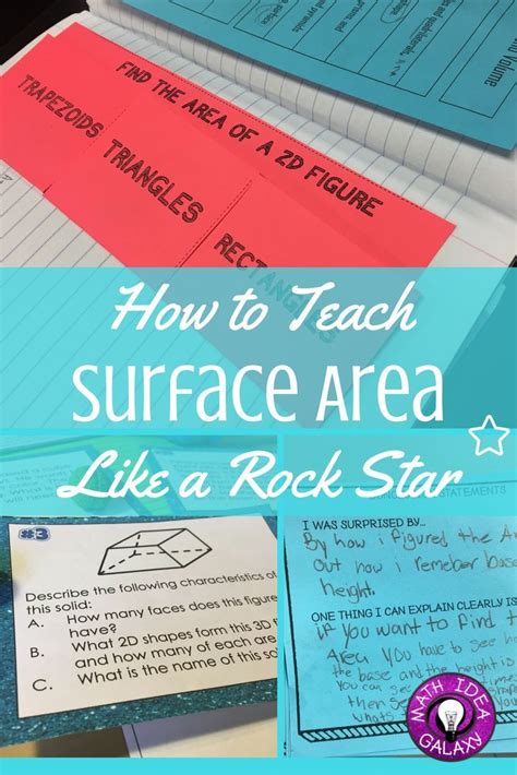 Teaching Surface Area Step By Step Guide