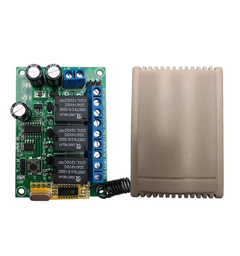 3 Channel Relay Module Remote Control Switch 12V Relay